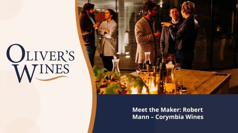 Jeremy tastes the new Corymbia wines with winemaker Robert Mann ...